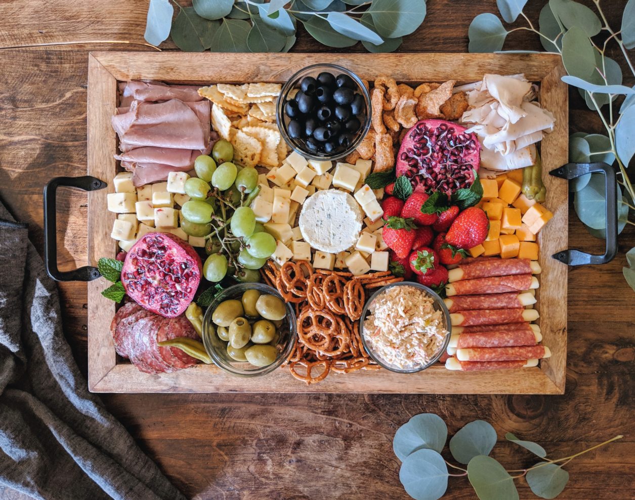Spicy Cheese and Meat Tray - Crystal Holliday with The Holliday Collective
