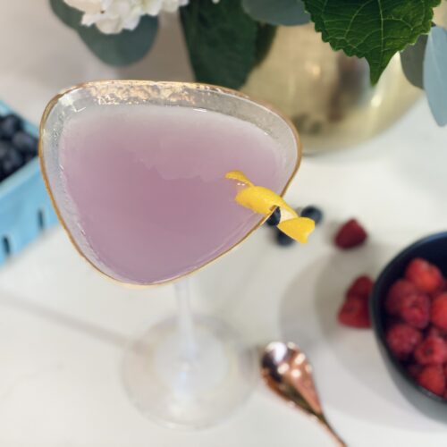 Royal Fizz Cocktail - Crystal Holliday with The Holliday Collective